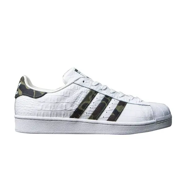 Adidas Superstar Croc Effect Sneakers