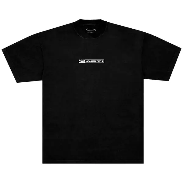 PLAYBOI CARTI Iam Silver Disc Tee - Black