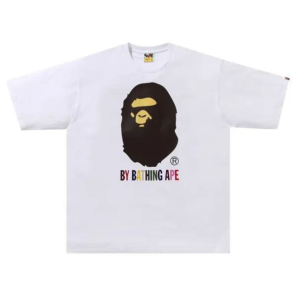 A BATHING APE Colors Bathing Ape Relaxed Fit Tee - White