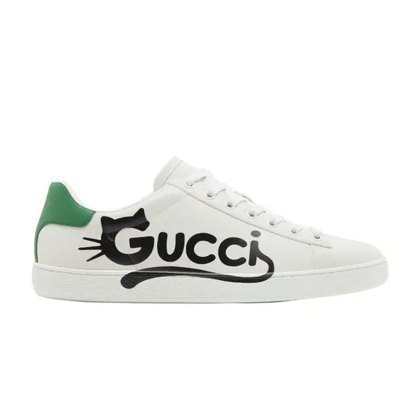 Gucci Ace Kitten Logo Sneakers