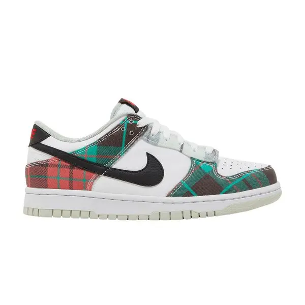 Nike Dunk Low Se Gs Tartan Plaid Sneakers
