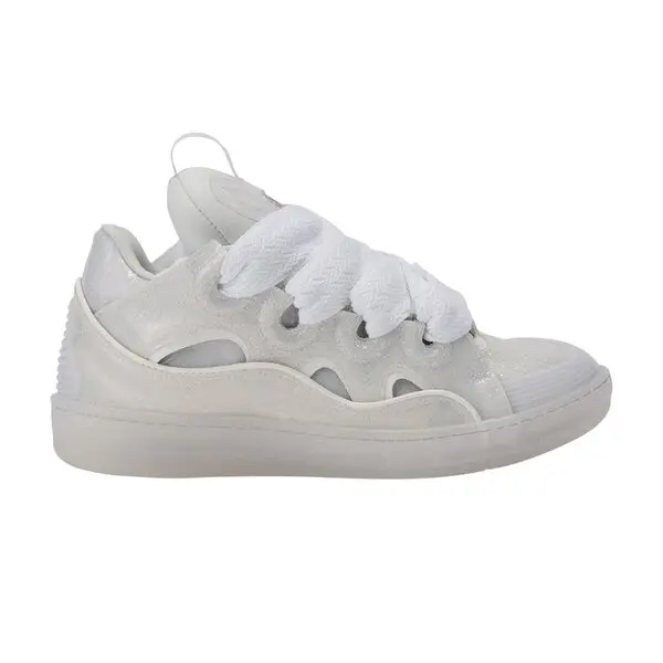 LANVIN Curb Glitter Sneakers
