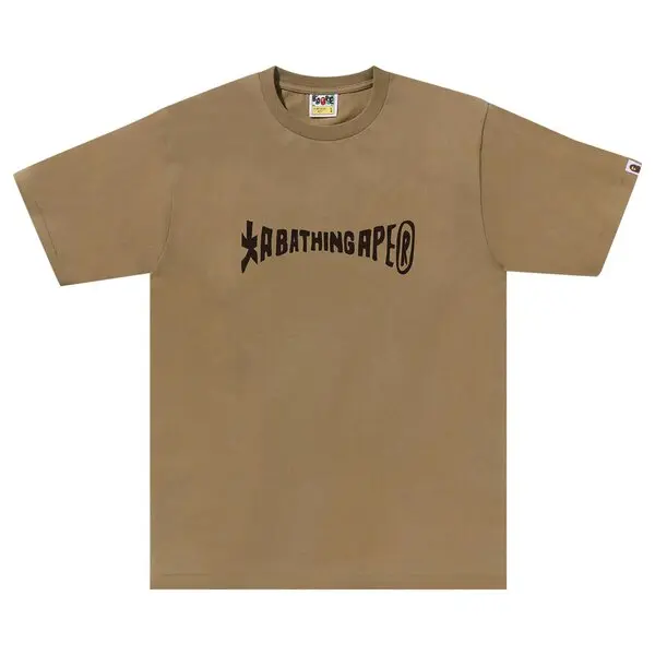 A BATHING APE Souvenir Dragon Tee - Tan