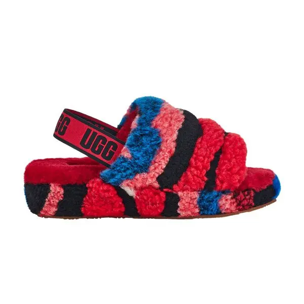 UGG Fluff Yeah Slide - Red