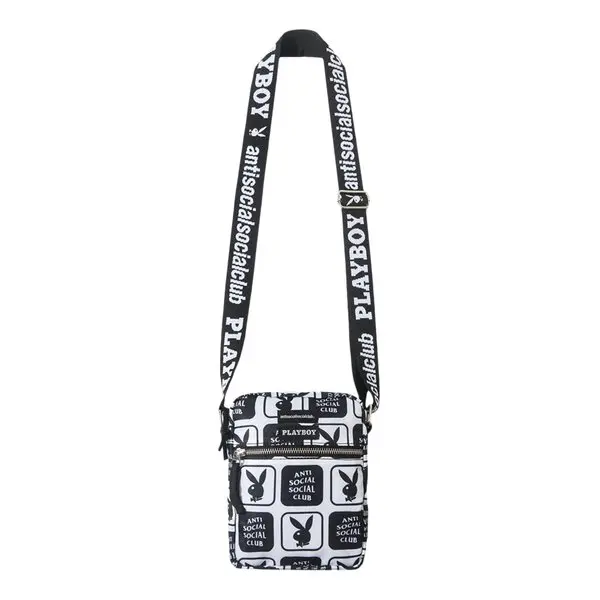 ANTI SOCIAL SOCIAL CLUB X Playboy Checkered Side Bag - White