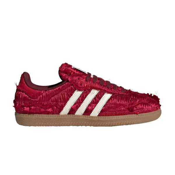 Adidas Caroline Hu X Samba Og Satin Sneakers - Red