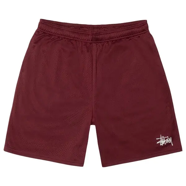 StÜssy Basic Mesh Short - Red
