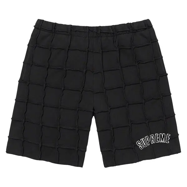 Supreme Reverse Patchwork Sweatshort