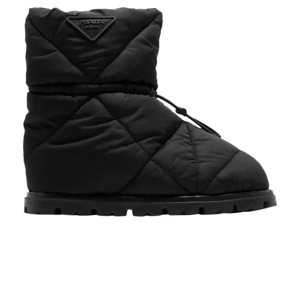 Prada Blow 19 Quilted Nylon Boots