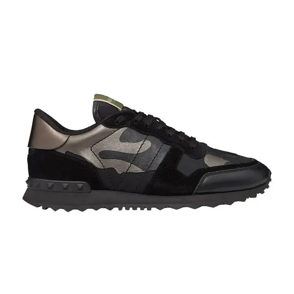 Valentino Garavani Rockrunner 'camouflage Noir Metallic