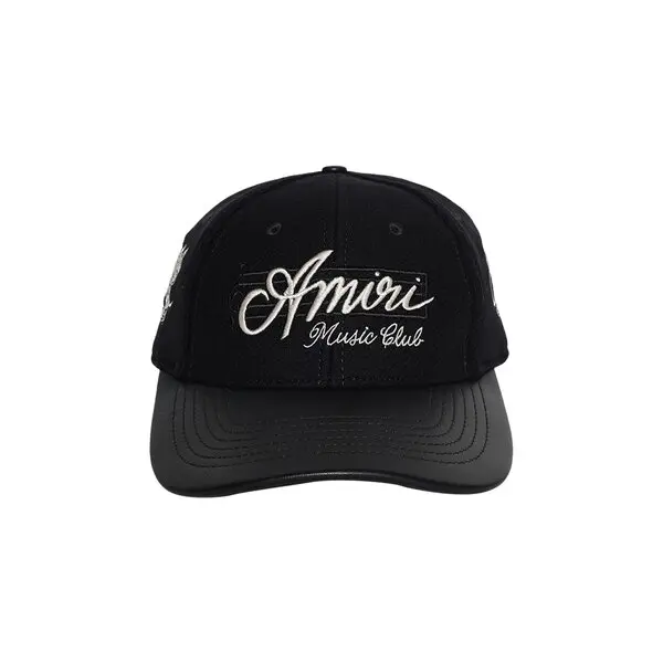 Amiri Hollywood Music Club Cap - Black