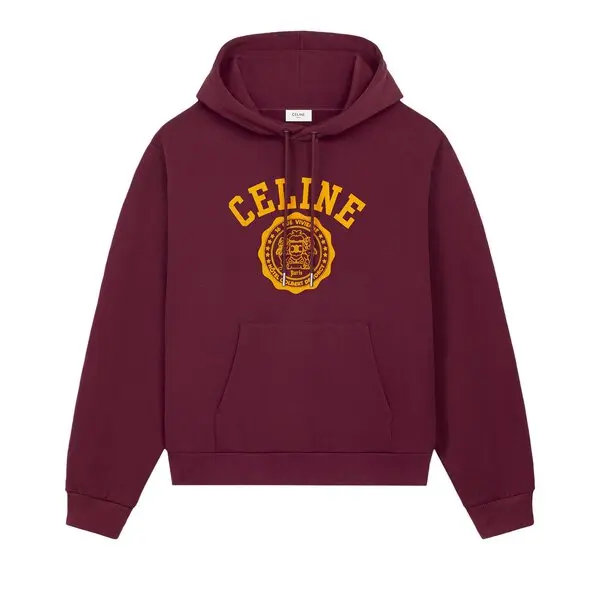 Celine Blason Hoodie - Red | Editorialist