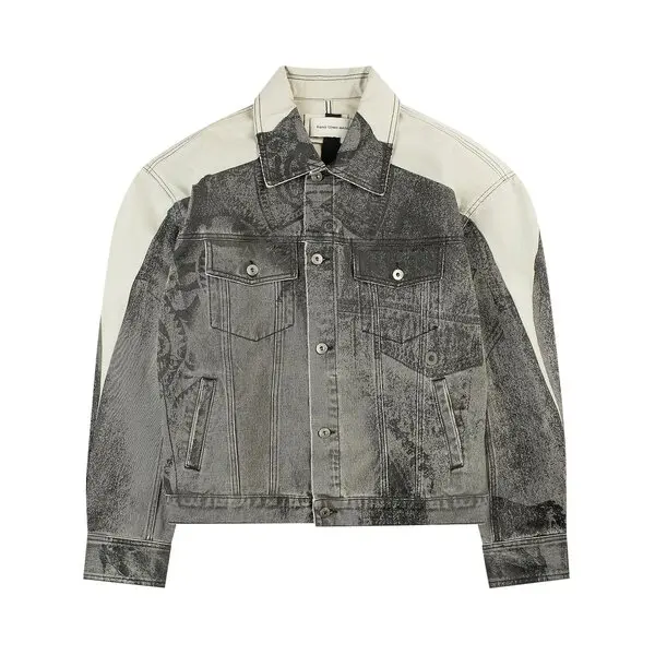 FENG CHEN WANG Deconstructed Denim Jacket