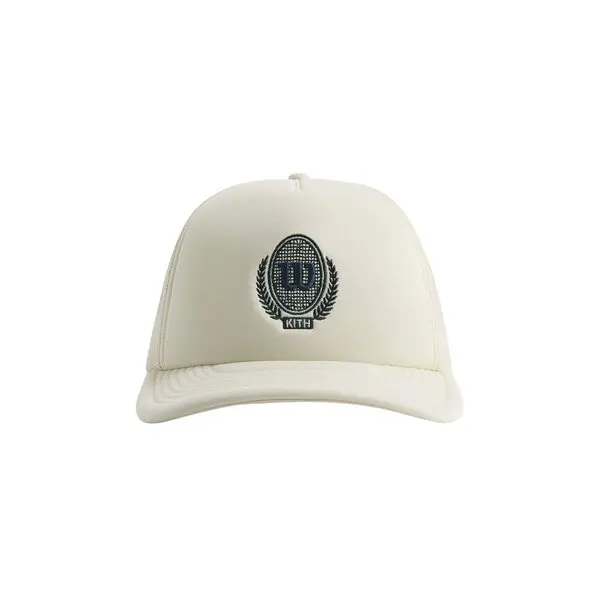 Kith X Wilson Polyfoam Nolan Trucker Hat - Tan