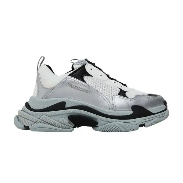Balenciaga Triple S Sneaker - Silver
