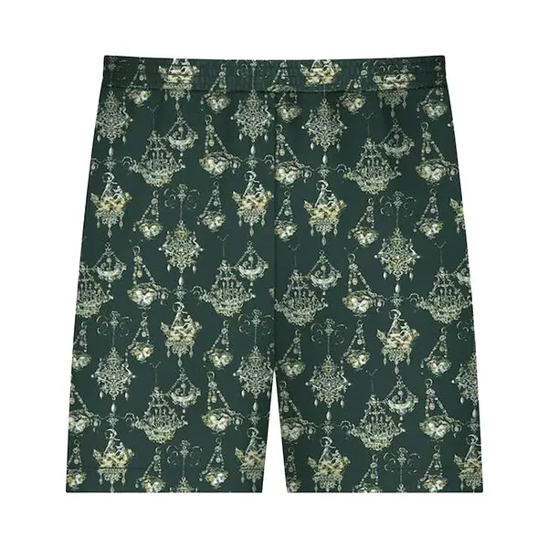 Givenchy Tailored Printed Shorts - Green