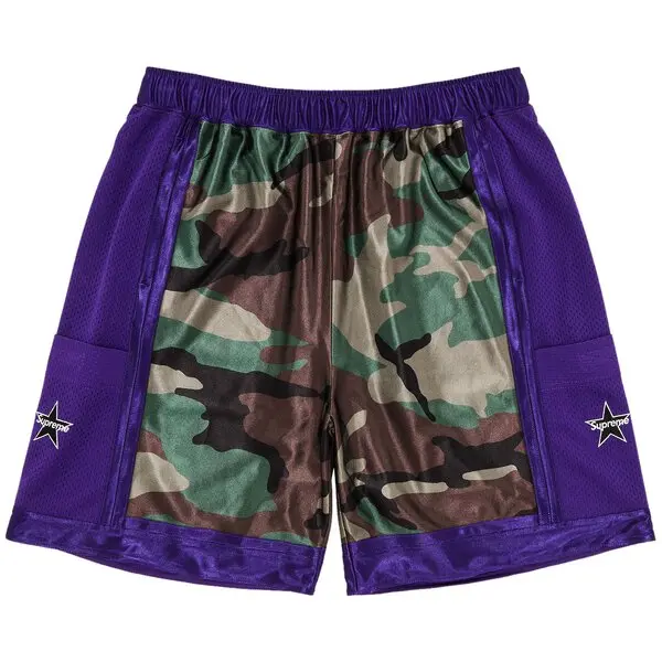 Supreme Side Pocket Basketball Short - Multicolor