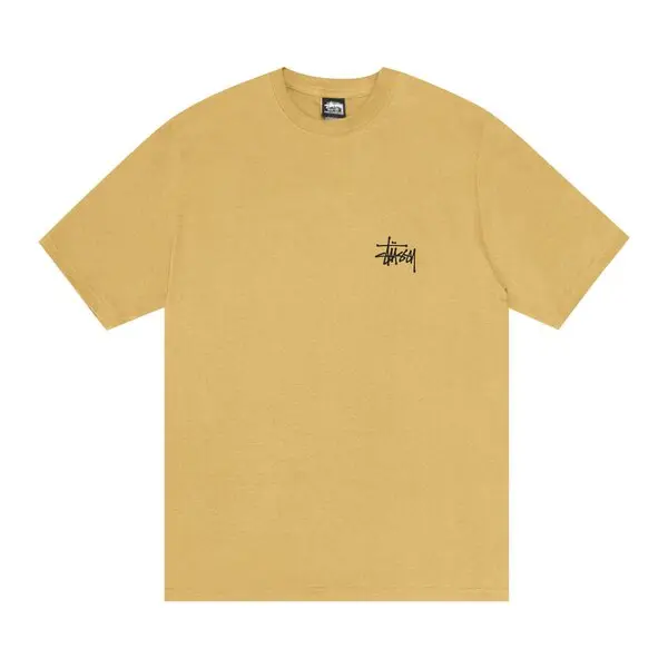 StÜssy Basic Tee - Yellow