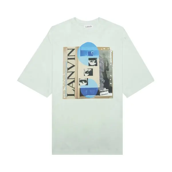 LANVIN Seasonal Print T-shirt - Green