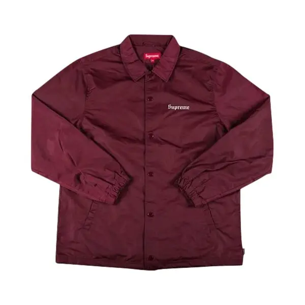 Supreme Nan Goldin Misty & Jimmy Coaches Jacket - Red