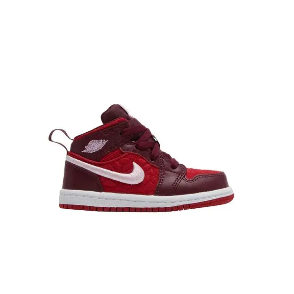 JORDAN 1 Mid Se Td Quilted - Red