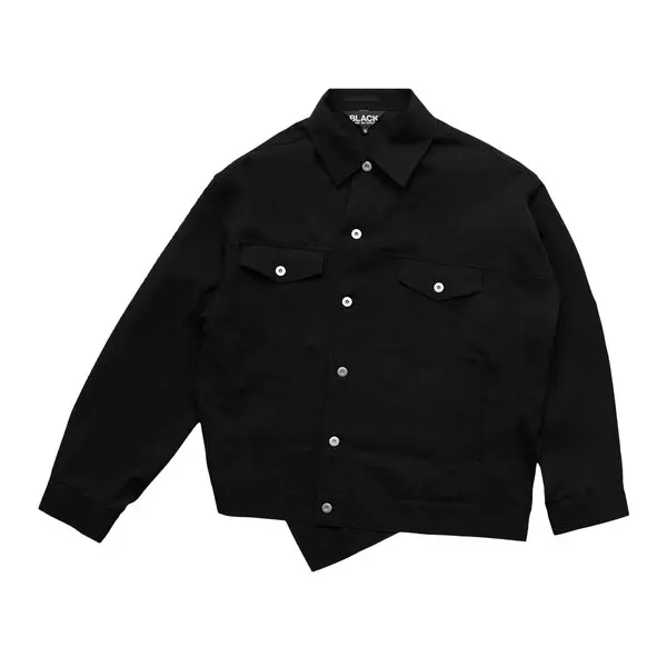 Comme Des Garçons Wool Twisted Trucker Jacket