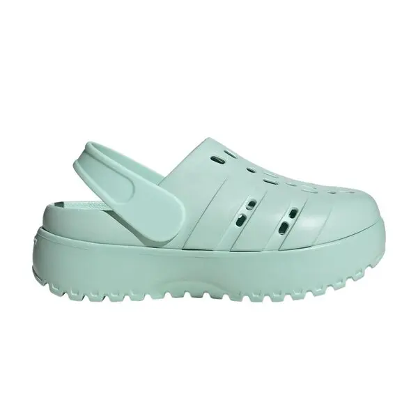 Adidas Adilette Platform Clog - Green