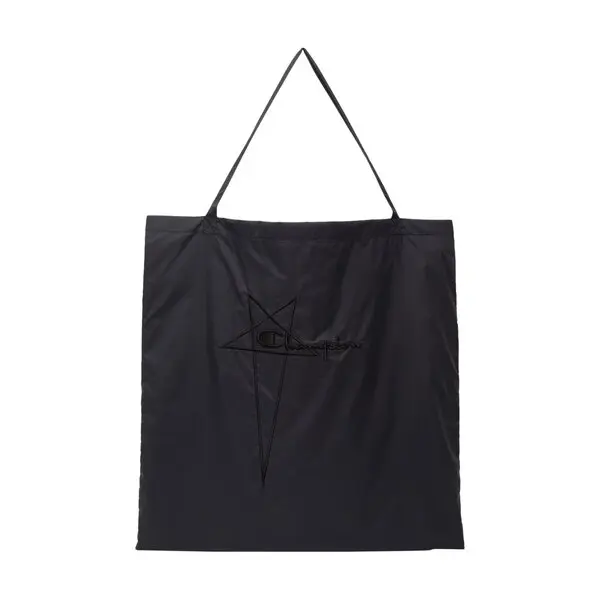 Rick Owens Nylon Jumbo Shopper Tote Bag