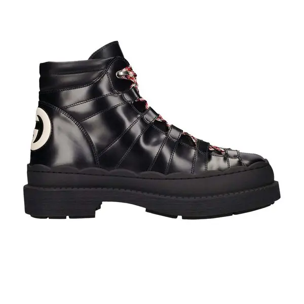 Gucci Leather Trekking Boots