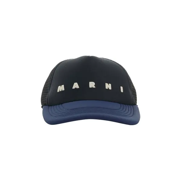 Marni 3d Logo Trucker Cap - Black