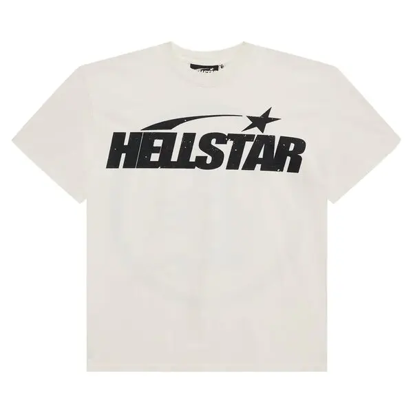 HELLSTAR Classic Regular Print T-shirt - White
