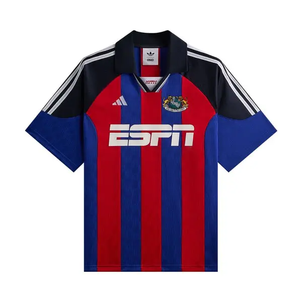  × Kith Football ESPN Jersey M Kith For Adidas Football Espn Jersey - Red | Editorialist