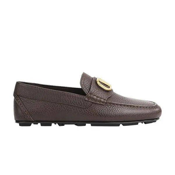 Valentino Garavani Plaque Slip-on Loafer
