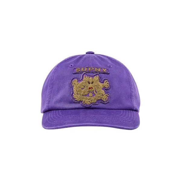 Supreme Bullion Dragon 6-panel Cap - Purple