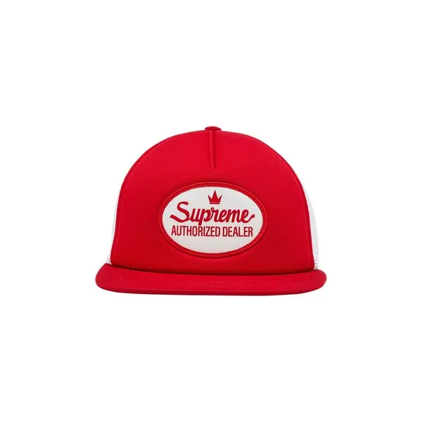 Supreme Authorized Mesh Back 5-panel - Red