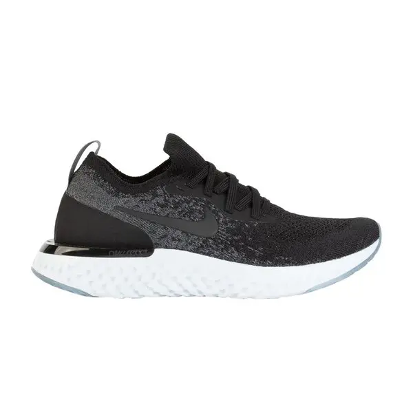 Nike Epic React Flyknit Gs Sneakers - Black