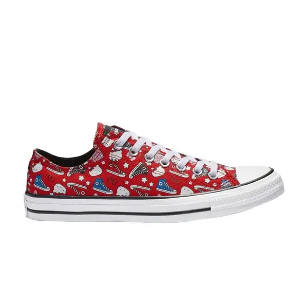 CONVERSE Hello Kitty X Chuck Taylor All Star Low Top Sneakers - Red