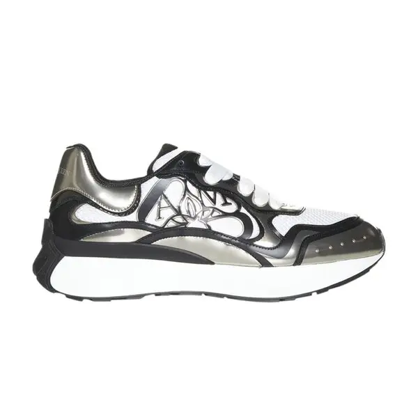Alexander McQueen Sprint Runner - Silver
