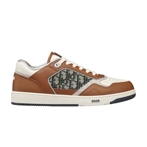 Dior B27 Low Oblique Sneakers - Brown