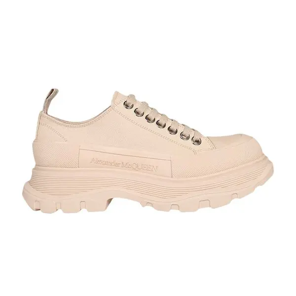 Alexander McQueen Tread Slick Lace Up Sneakers - Brown