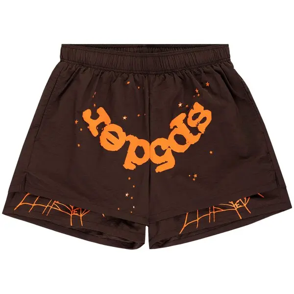 SP5DER Og Web Double Layer Short - Brown