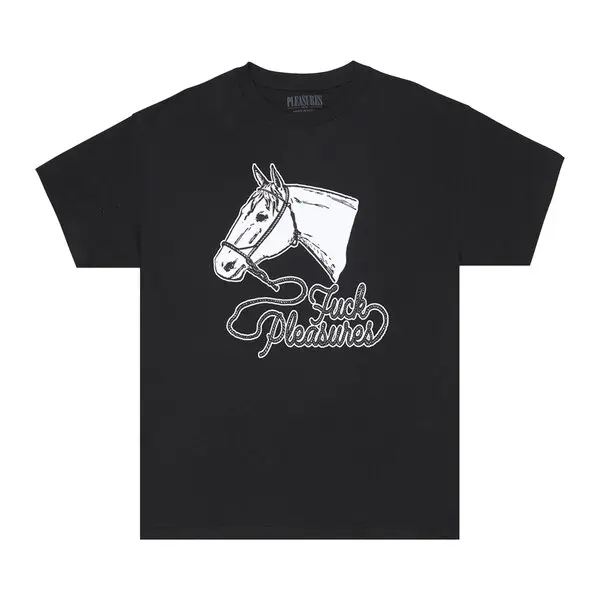 PLEASURES Graphic Pony T-shirt - Black