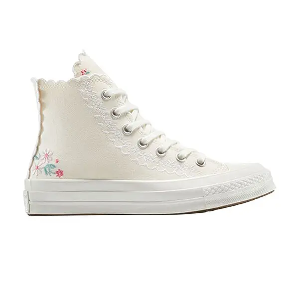 CONVERSE Chuck 70 High 'embroidered Flowers
