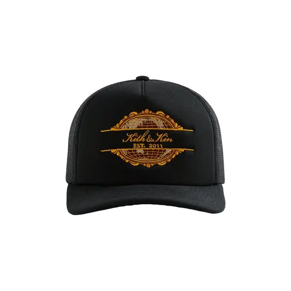 Kith Nolan Poly Foam Trucker - Black