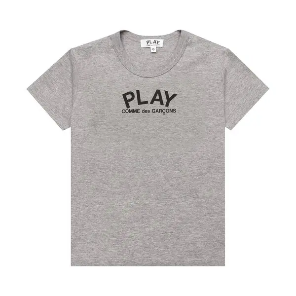 Play Comme Des Garcon Small Text T-shirt