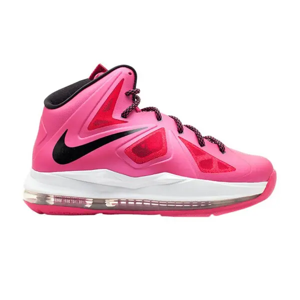 Nike Lebron 10 Gs Sneakers - Red