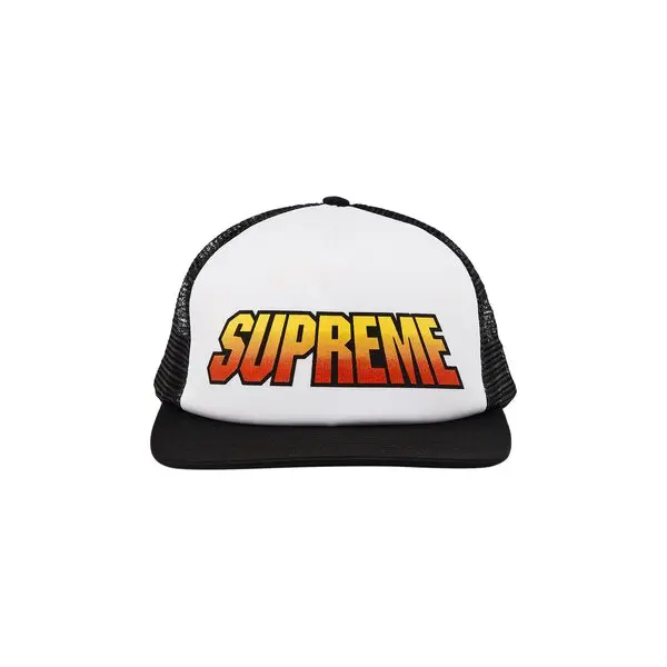 Supreme Gradient Mesh Back Cap - Black