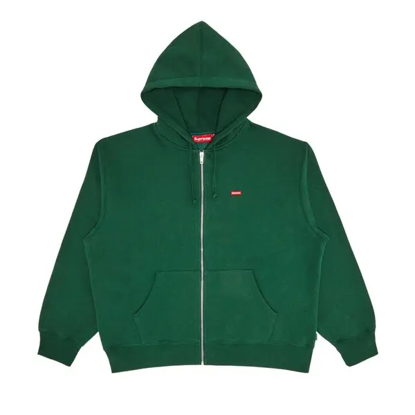 Supreme Small Box Zip Up Hooded Sweatshirt