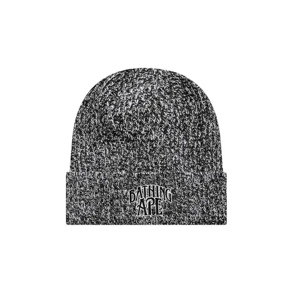A BATHING APE Gradient Knit Cap - Black