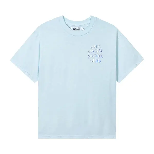 ANTI SOCIAL SOCIAL CLUB Get Weird Hologram Tee - Blue